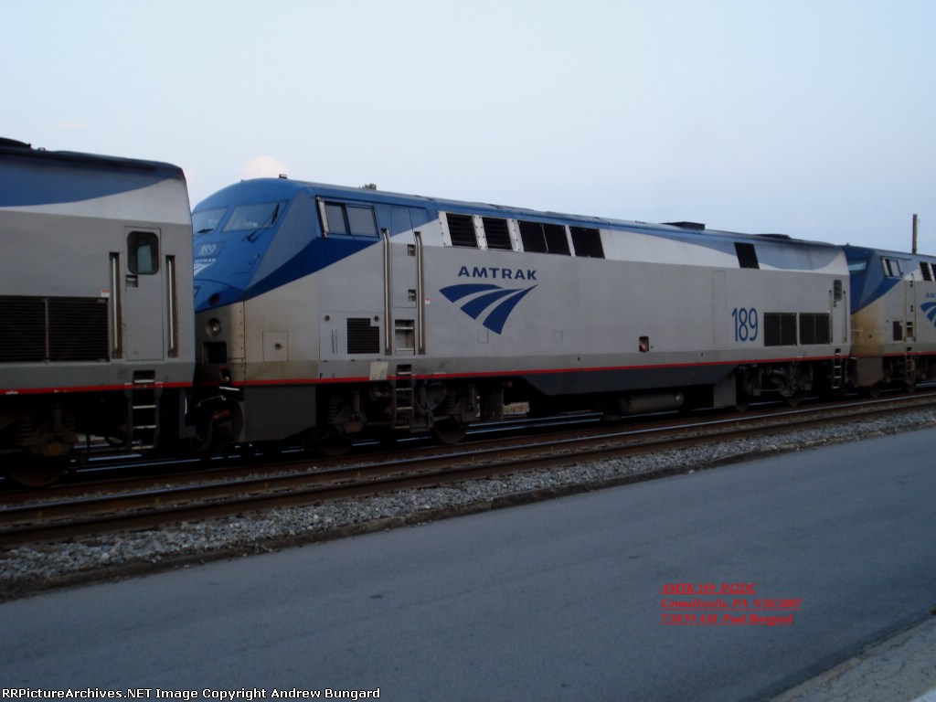 AMTK 189 P42DC Sept 26, 2007